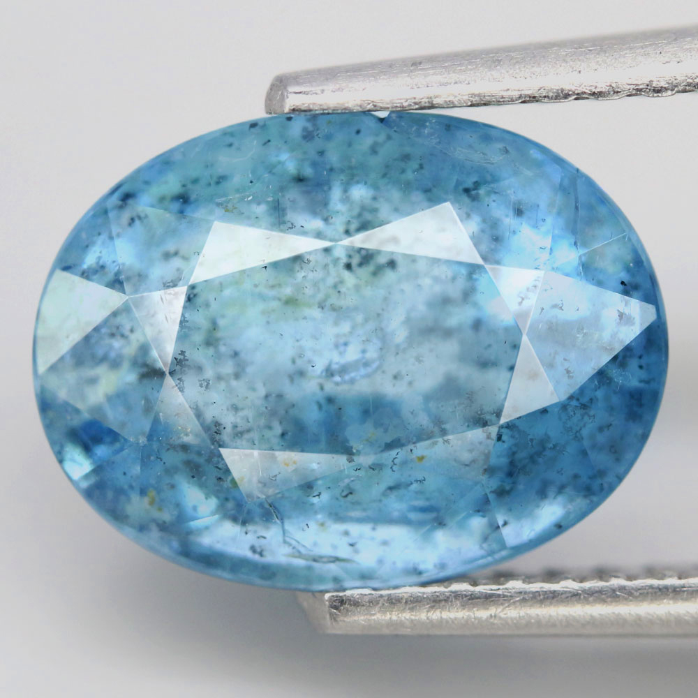 2.54Ct. Unheated Gemstone Aquamarine Ocean Blue Oval Shape Brazil Shimmering! | eBay