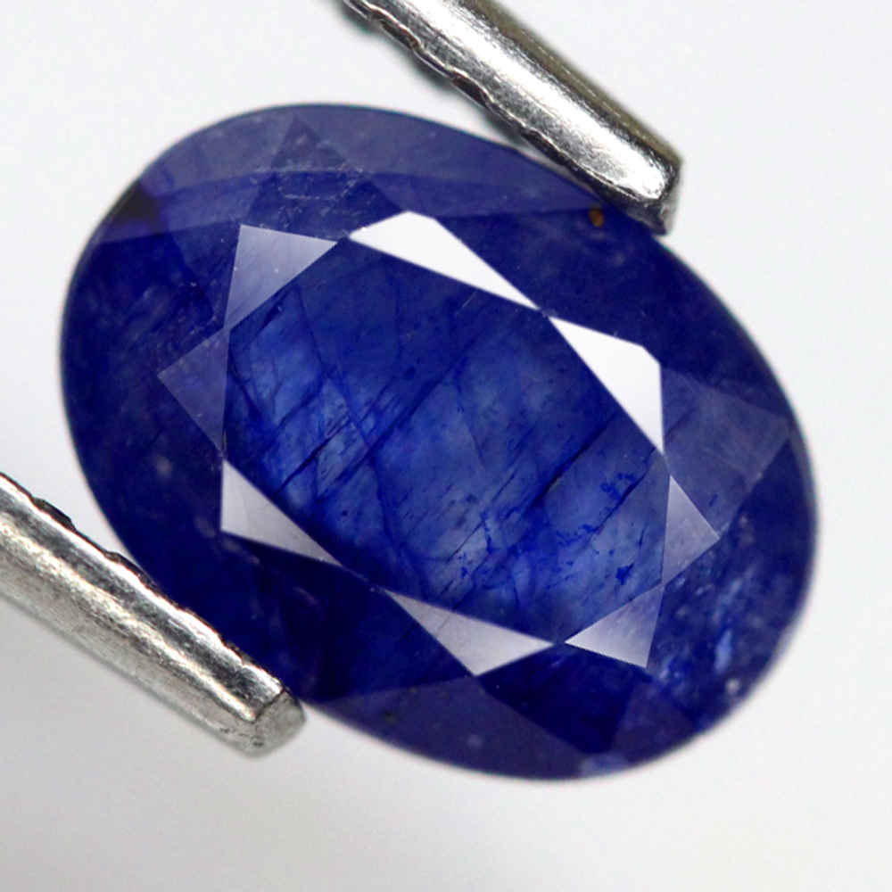 1.13Ct. Natural Gemstone Sapphire Blue Oval Facet Heated Mozambique Ravishing | eBay
